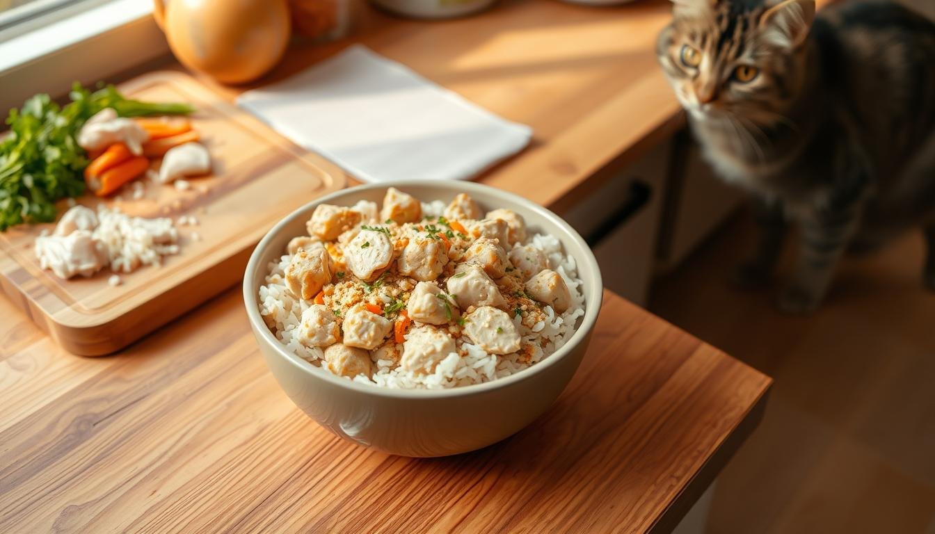 Homemade Chicken and Rice Cat Food Recipe Guide